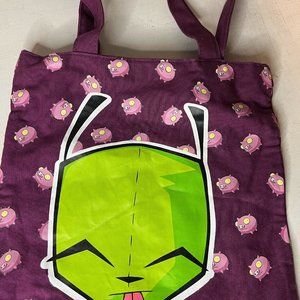 Vintage | Bags | Vintage Nickelodeon Invader Zim Girr Tote Bag | Poshmark